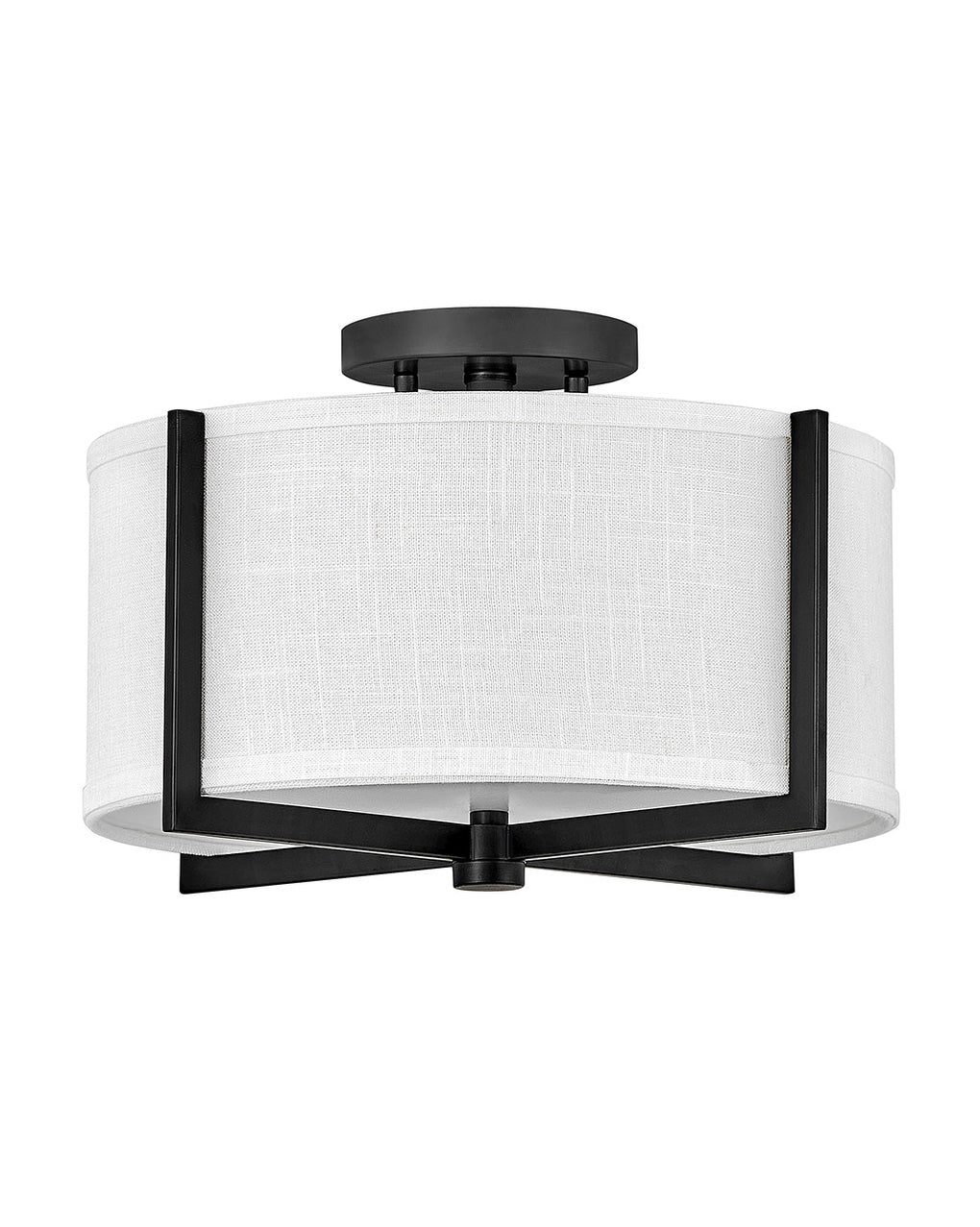 Hinkley Canada - LED Semi-flush Mount - Axis Off White — Union Lighting ...