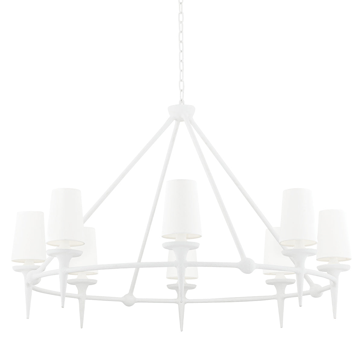 Hudson Valley Canada - Eight Light Chandelier - Torch — Union Lighting ...