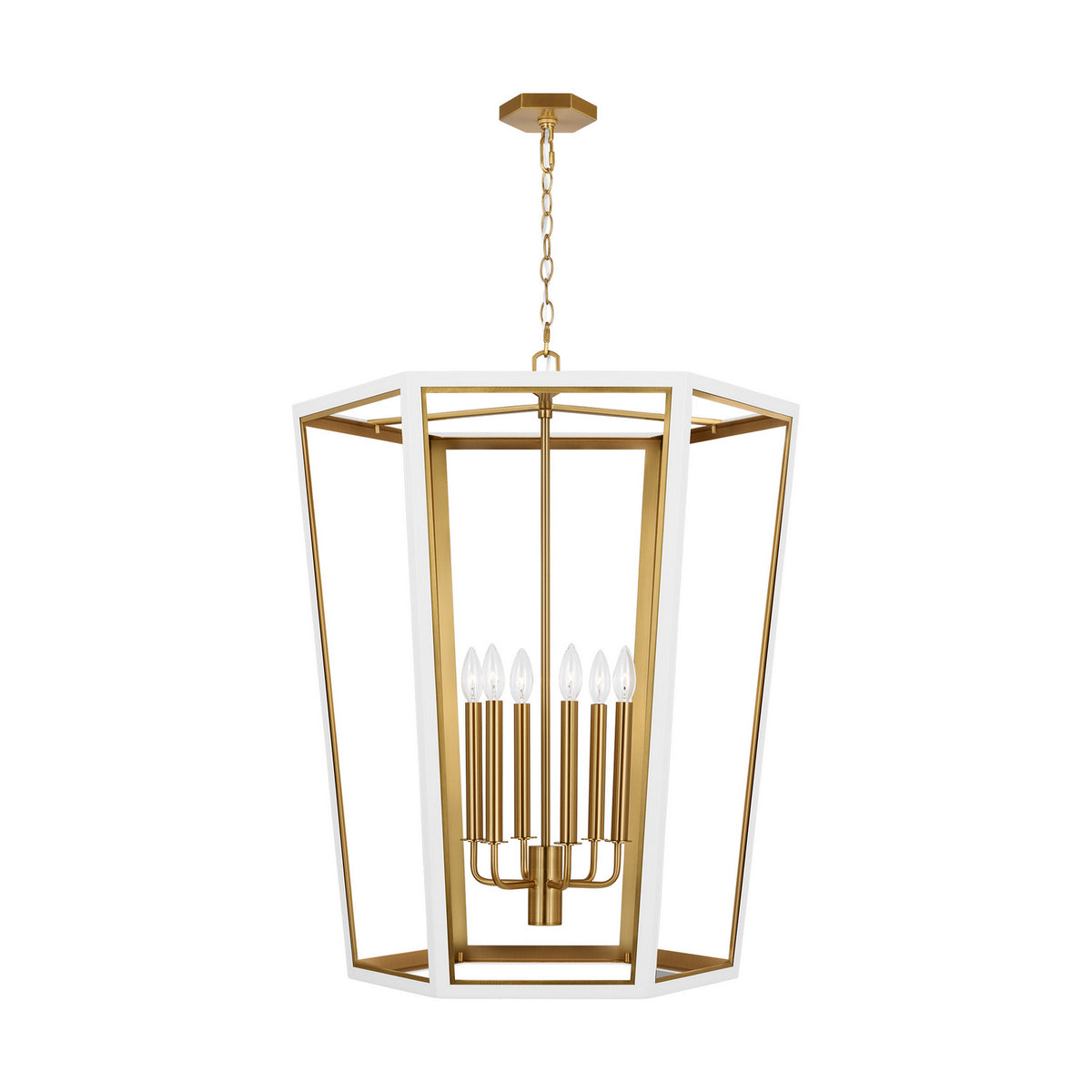 Visual Comfort Studio Canada - Six Light Lantern - Curt — Union ...