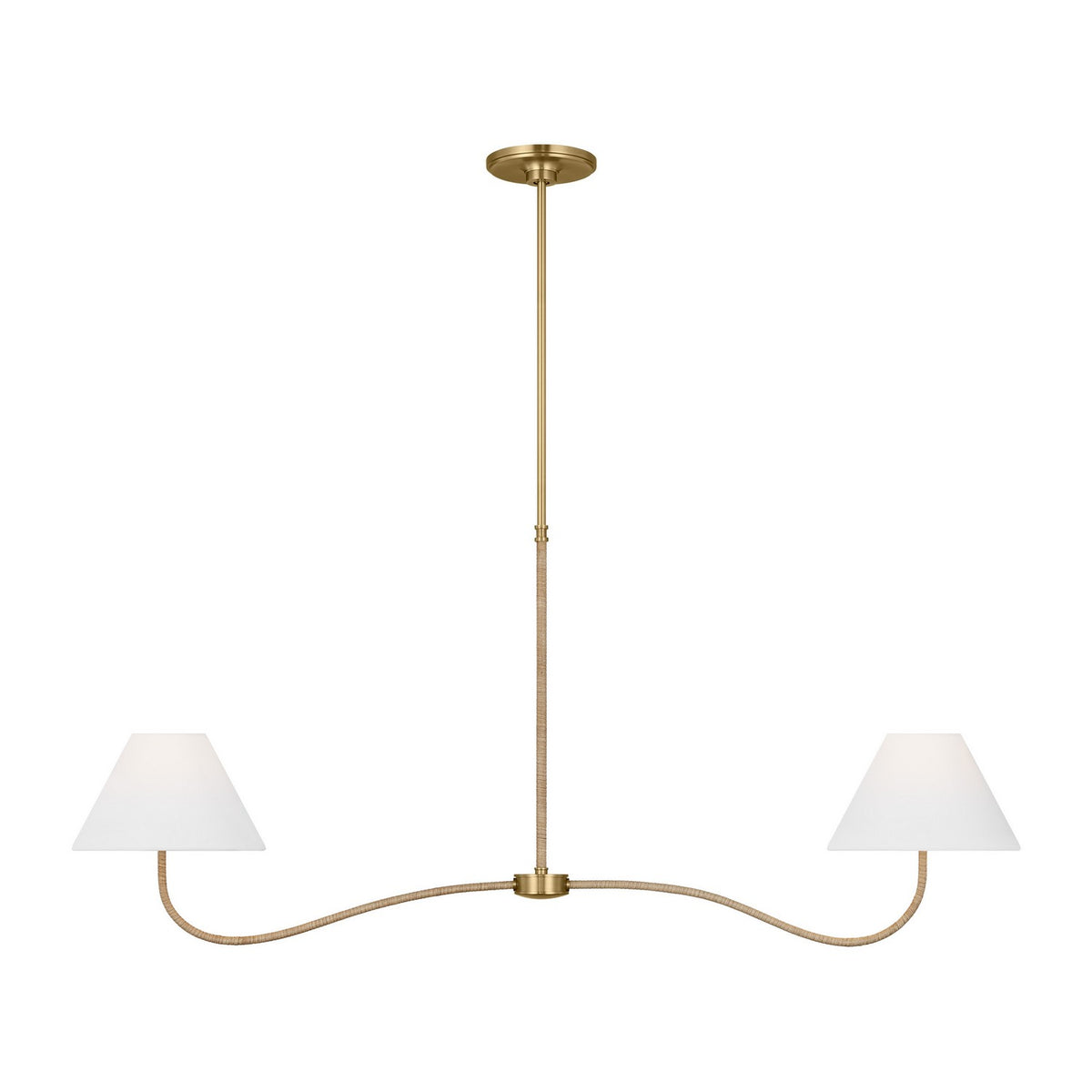 Visual Comfort Studio Canada - Two Light Linear Chandelier - Laguna ...