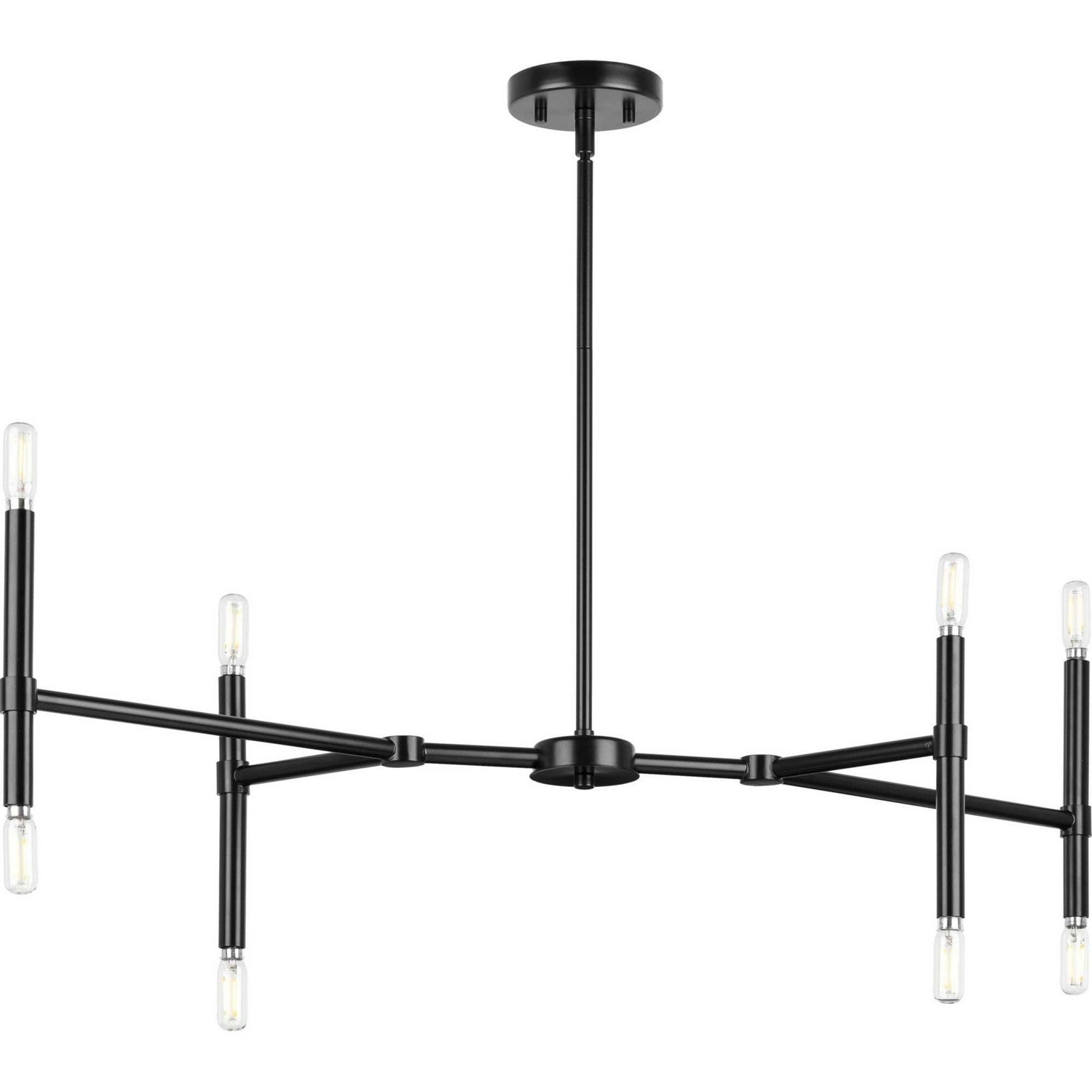 Progress Canada - Eight Light Linear Chandelier - Arya — Union Lighting ...
