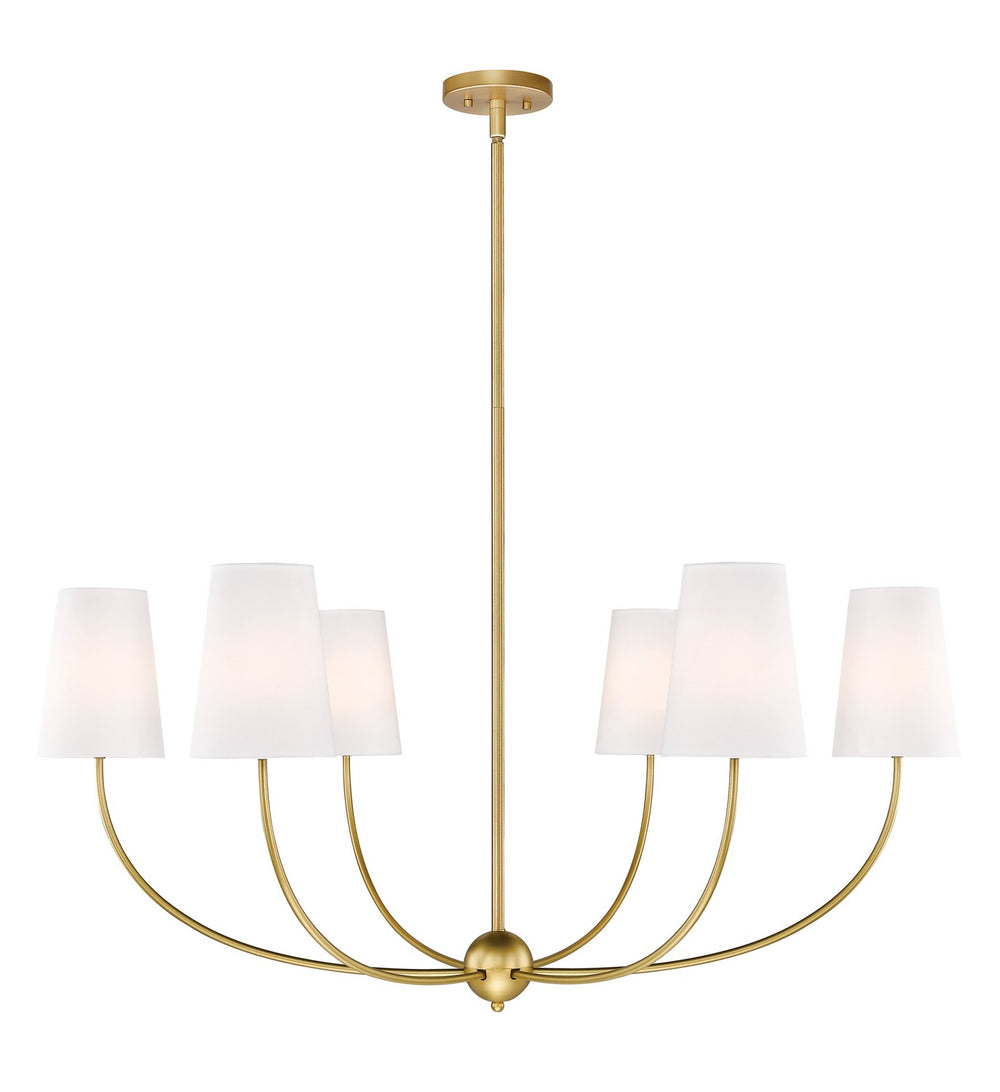 Z-Lite Canada - Six Light Chandelier - Shannon — Union Lighting & Decor