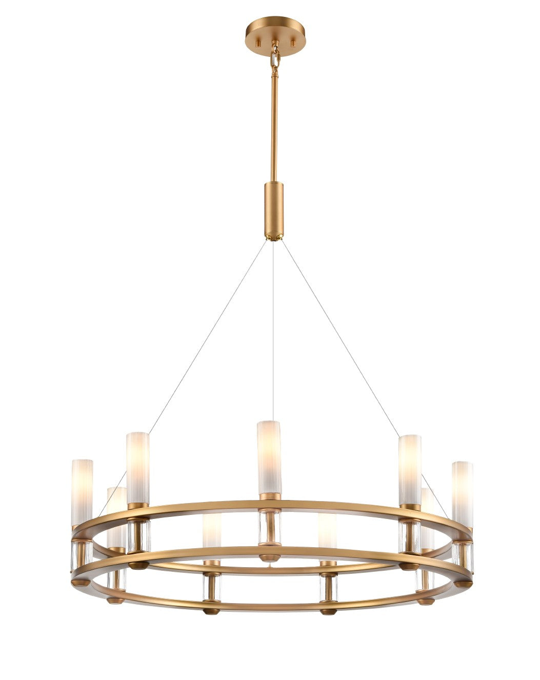 DVI Canada - Nine Light Pendant - Cardinal — Union Lighting & Decor