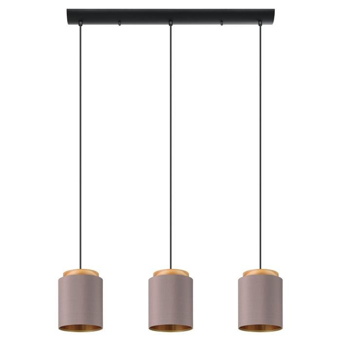 Eglo Canada - Three Light Linear Pendant - Albariza — Union Lighting ...