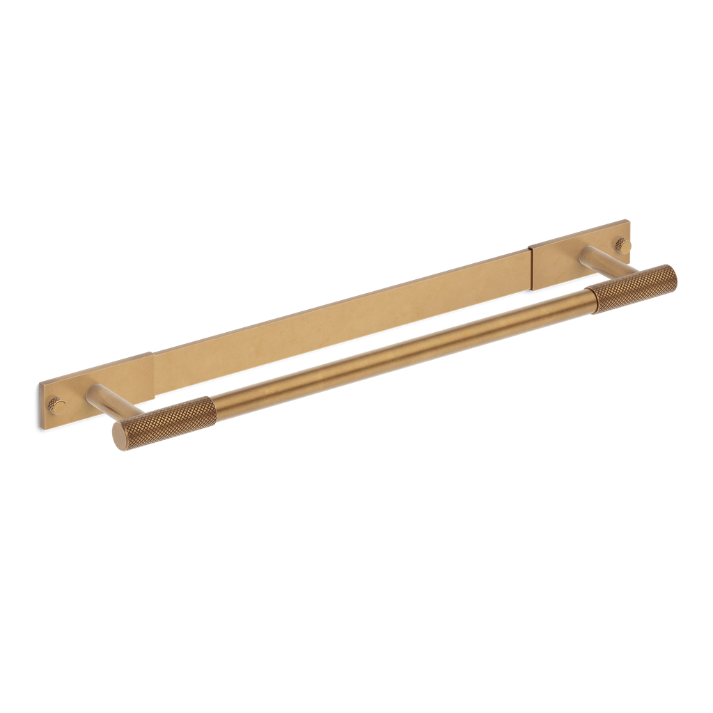 Armac_Martin_MIX_Kitchen_Towel_Rail_Diamond_Knurl_With_Plate_Aged ...