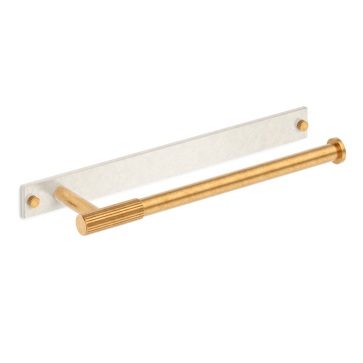 Armac_Martin_MIX_Hand_Towel_Rail_Straight_Knurl_With_Plate_Aged_Copper ...