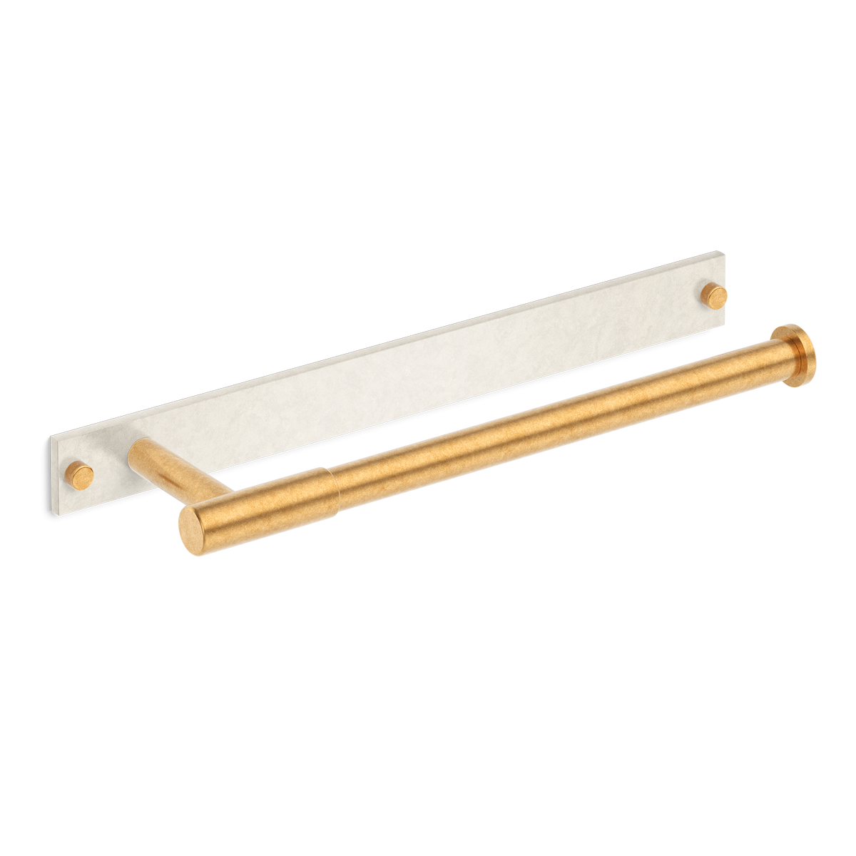 Armac_Martin_MIX_Hand_Towel_Rail_Plain_Knurl_With_Plate_Aged_Copper ...